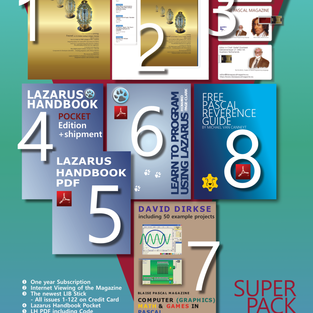 New Lazarus Handbook UK Version | Blaise Pascal Magazine